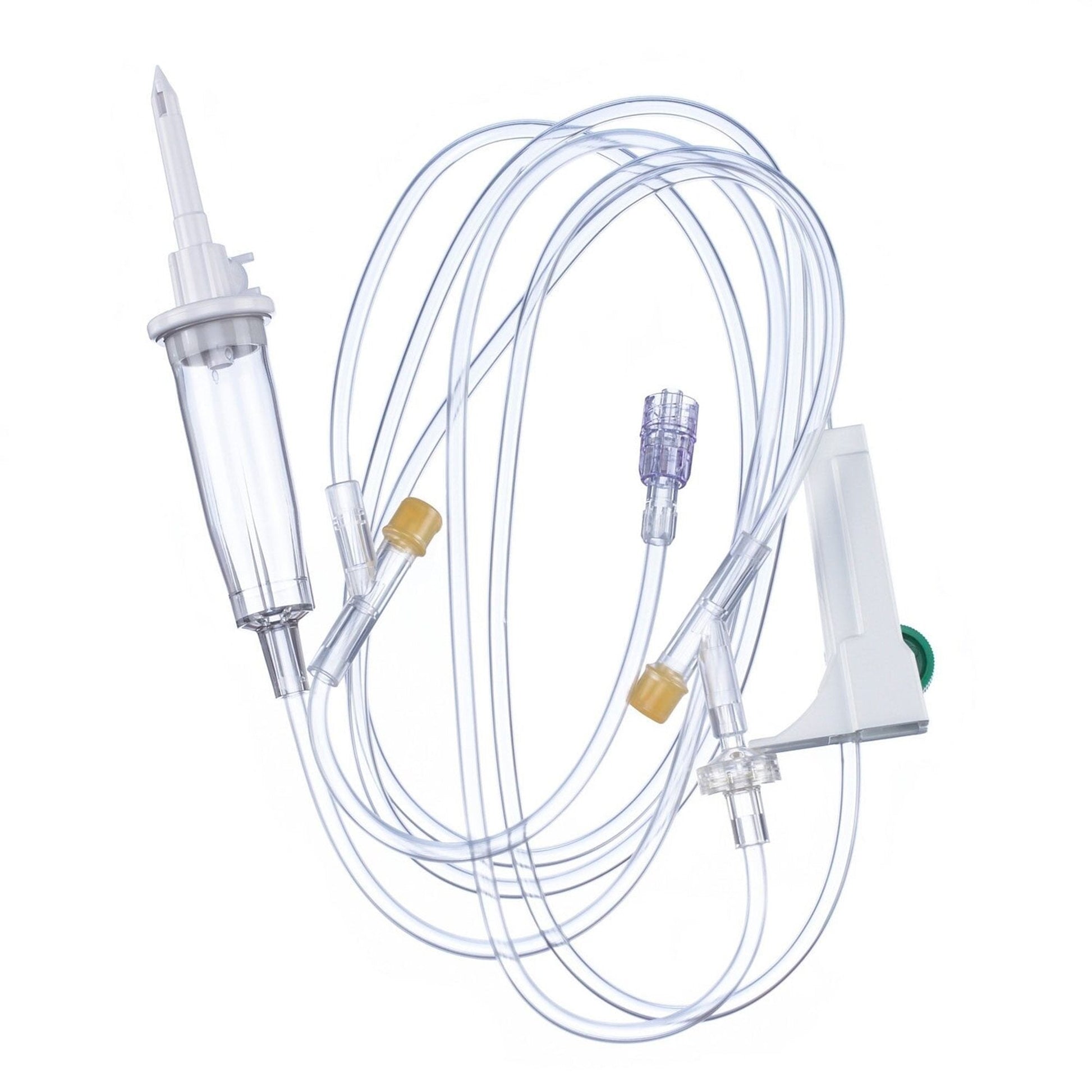 15 DROPS/ML, IV ADMIN SET/ Y-SITE NEEDLESS CONNECT, 83 inches - 50/CS ...