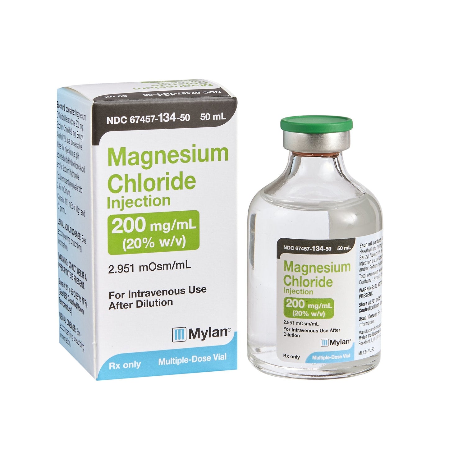 Magnesium Chloride 200 mg / mL Injection Multiple Dose Vial 50 mL (McK ...