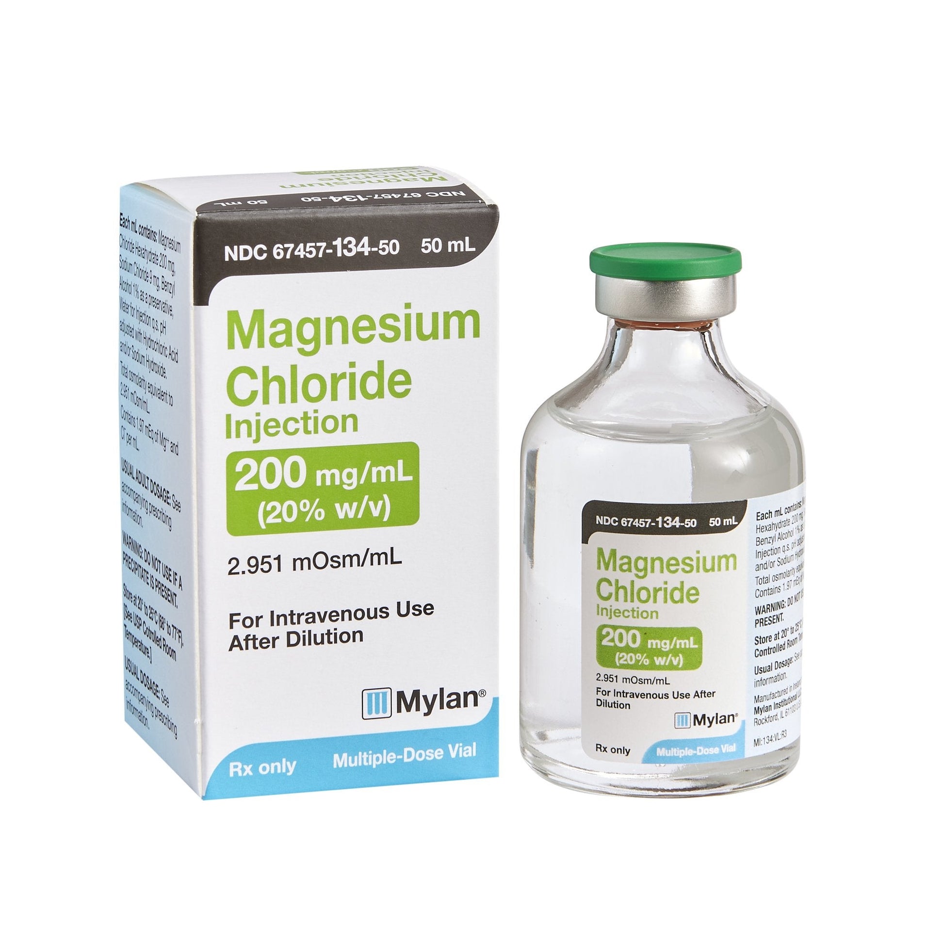 Magnesium Chloride 200 mg / mL Injection Multiple Dose Vial 50 mL (McK ...